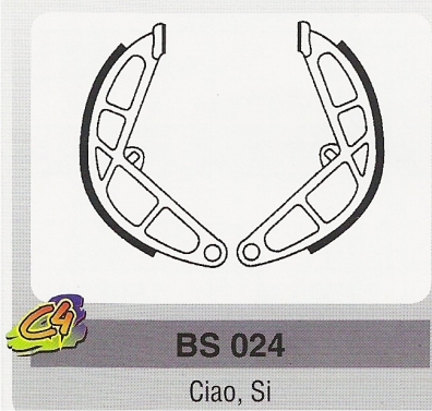 Ferodouri Frana Piaggio Ciao Si - Piese Scutere & ATV
