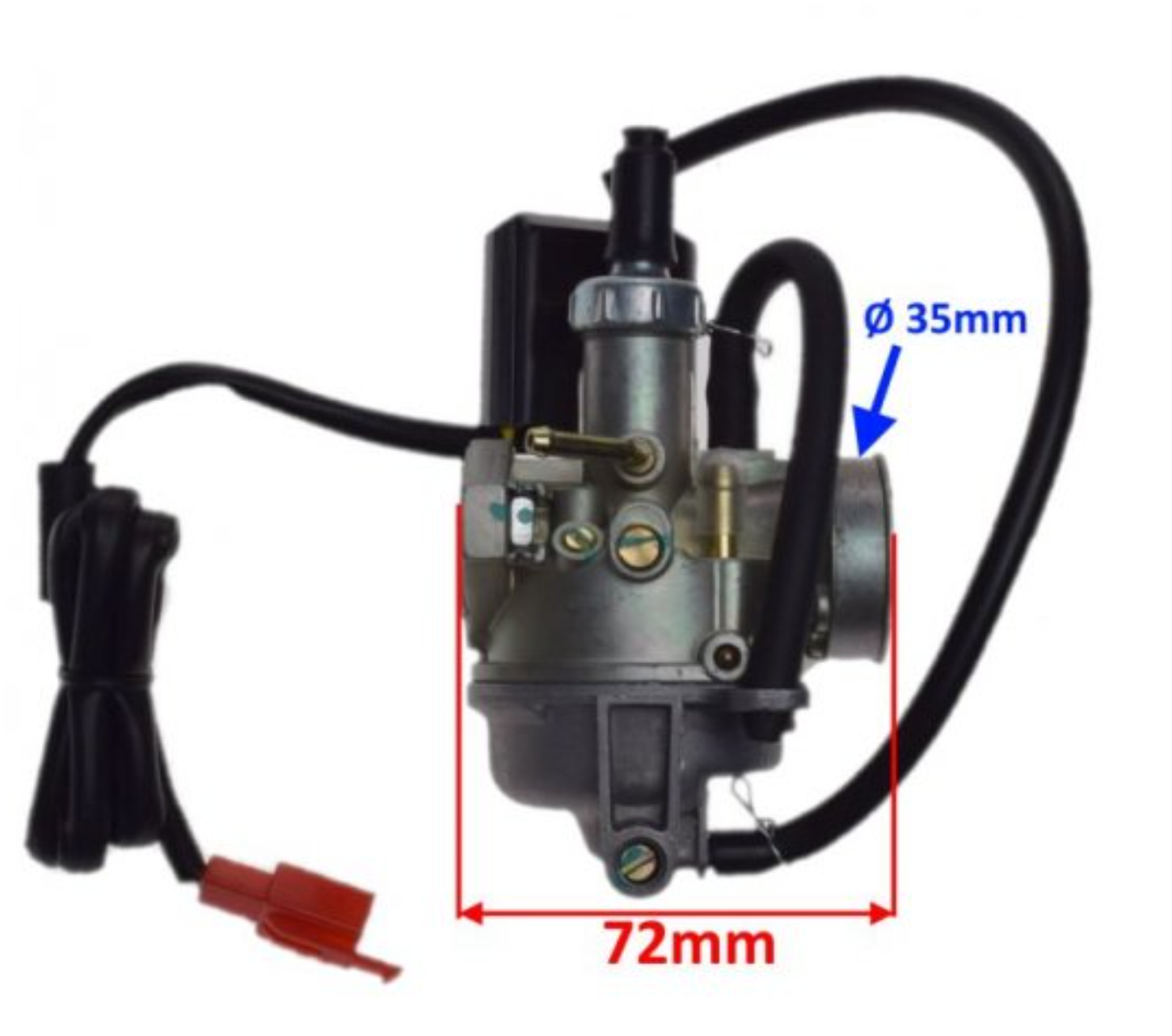 Carburator Honda Dio Bali X8R 50cc 2T 13mm cu soc electric
